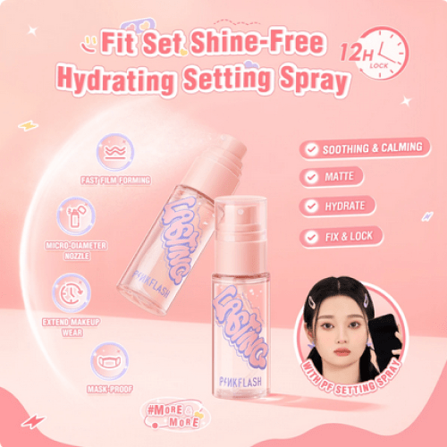 PINKFLASH Oil-control And Moisturizing Setting Spray Matte Long-lasting ...