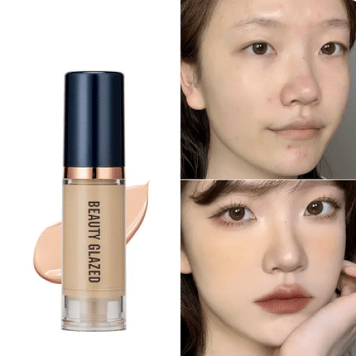 Waterproof Matte Face Liquid Foundation Full Coverage Concealer Long ...